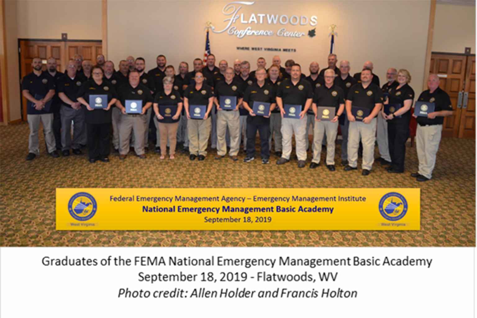 Local responders graduate from West Virginia’s first National Emergency ...