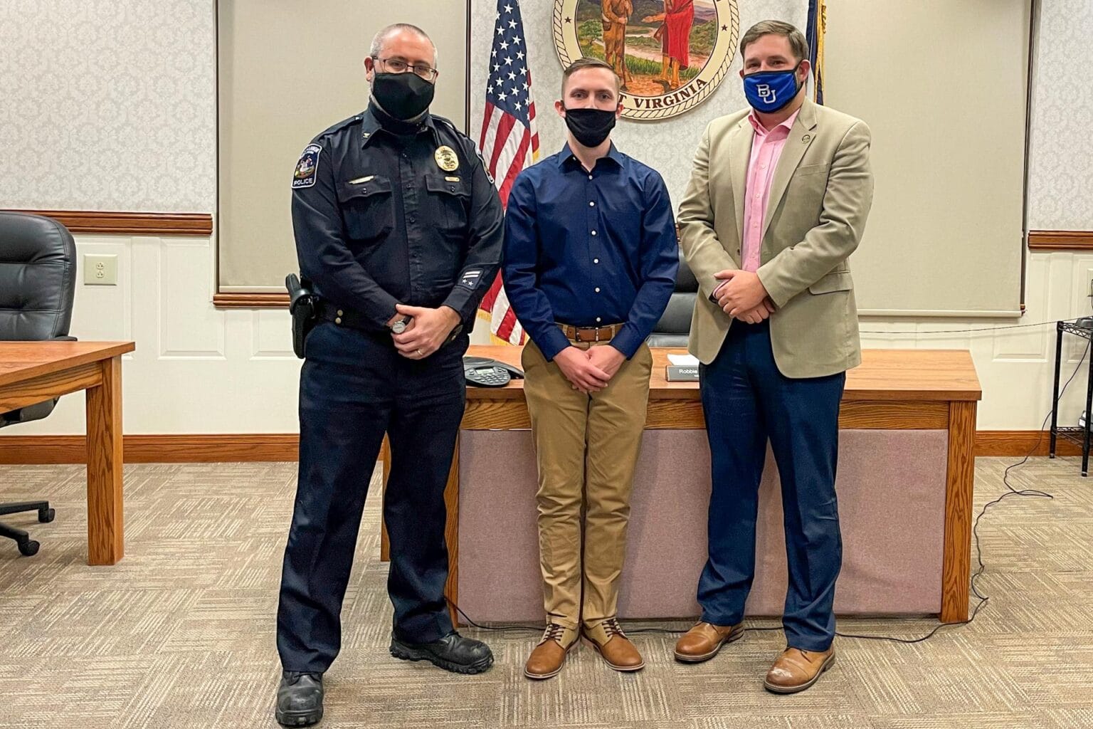 Jacob Garrison sworn in as newest city police officer