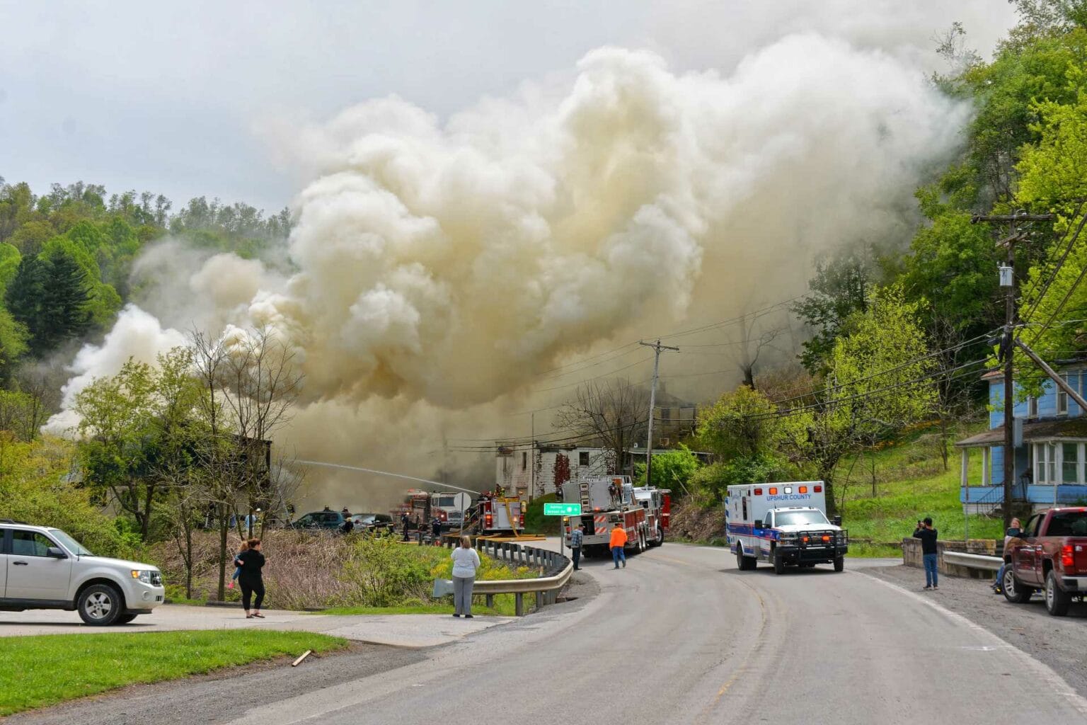 Investigation underway into fire that devastated Holly Apartments Thursday