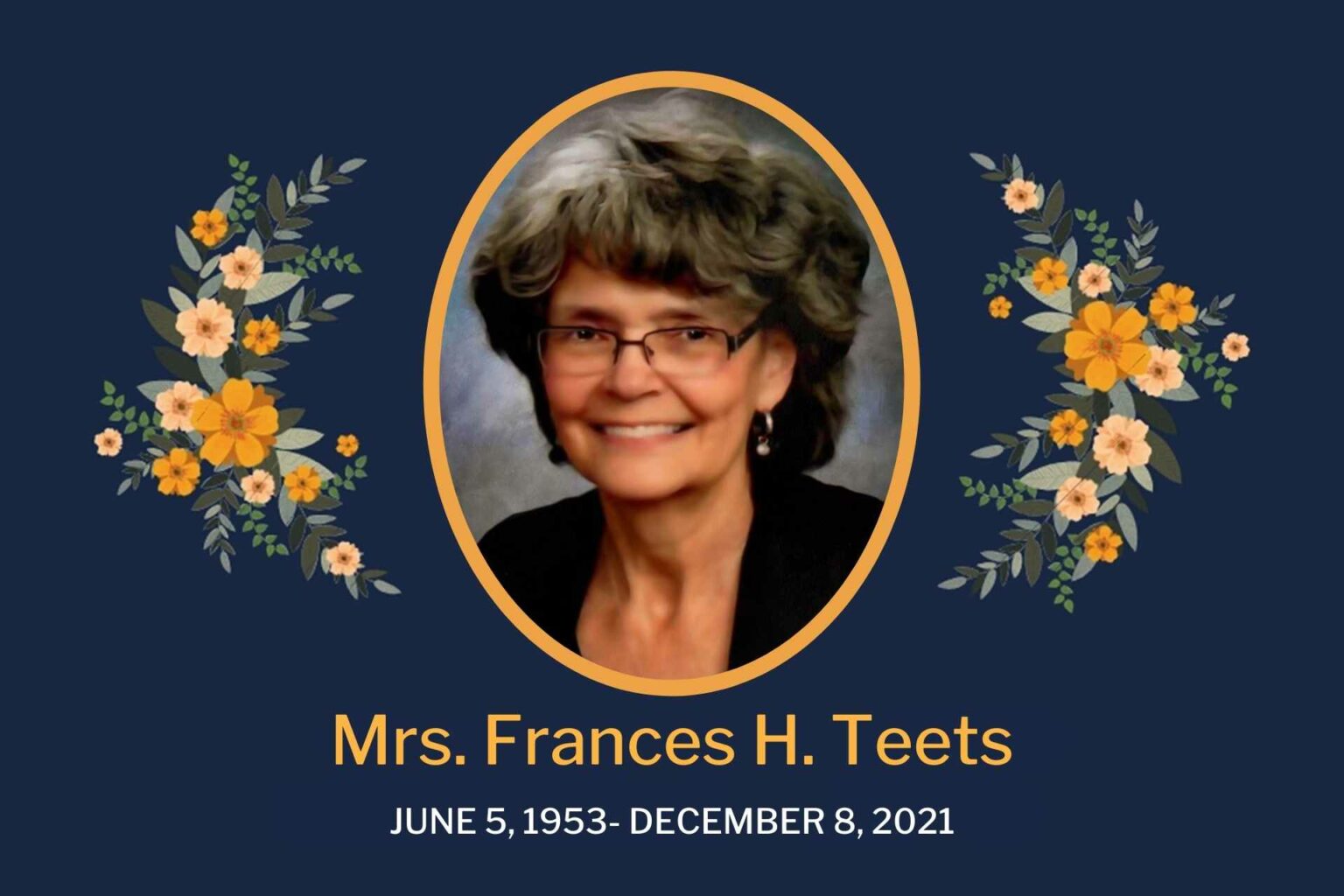 Mrs. Frances H. Teets