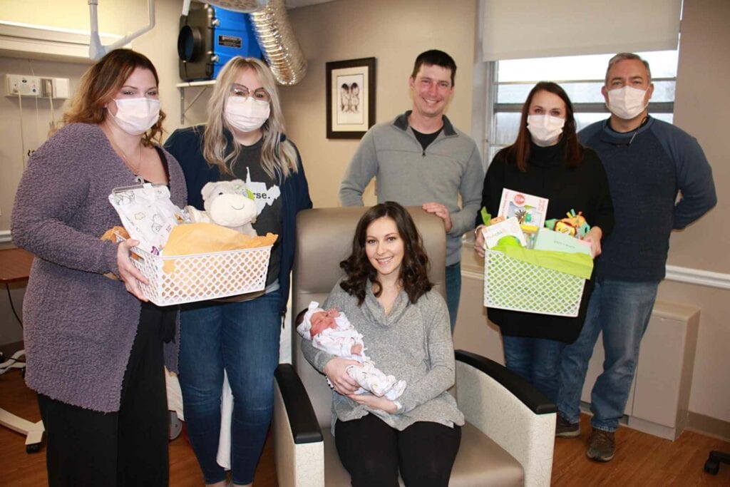 St. Joseph's Hospital welcomes first baby of 2022