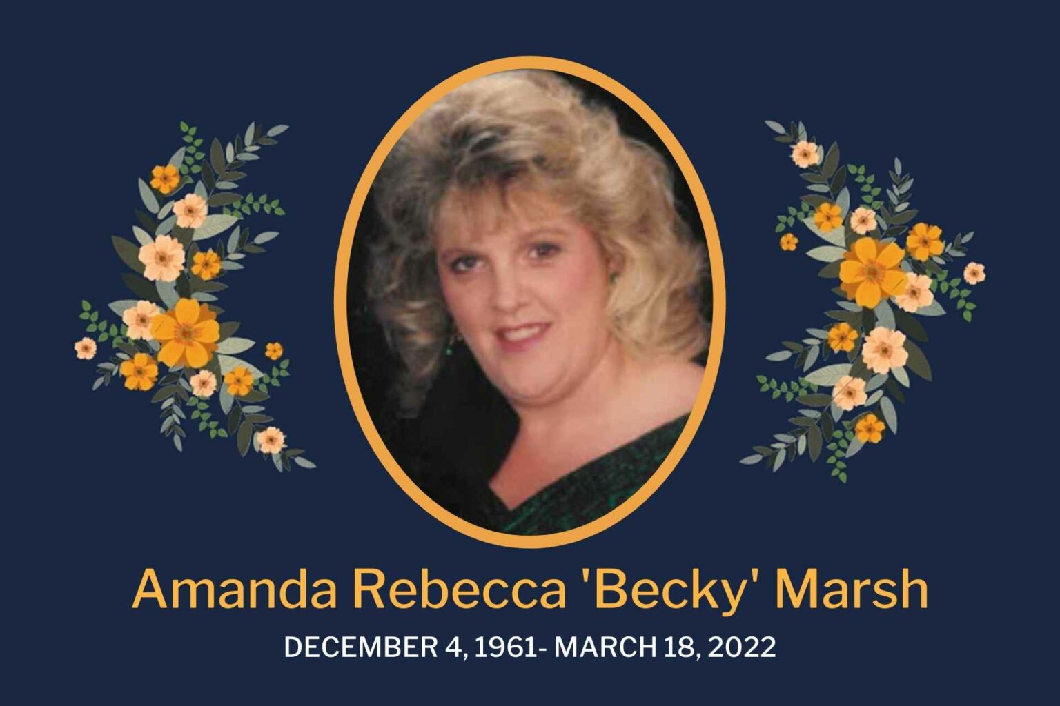Amanda Rebecca “Becky” Marsh