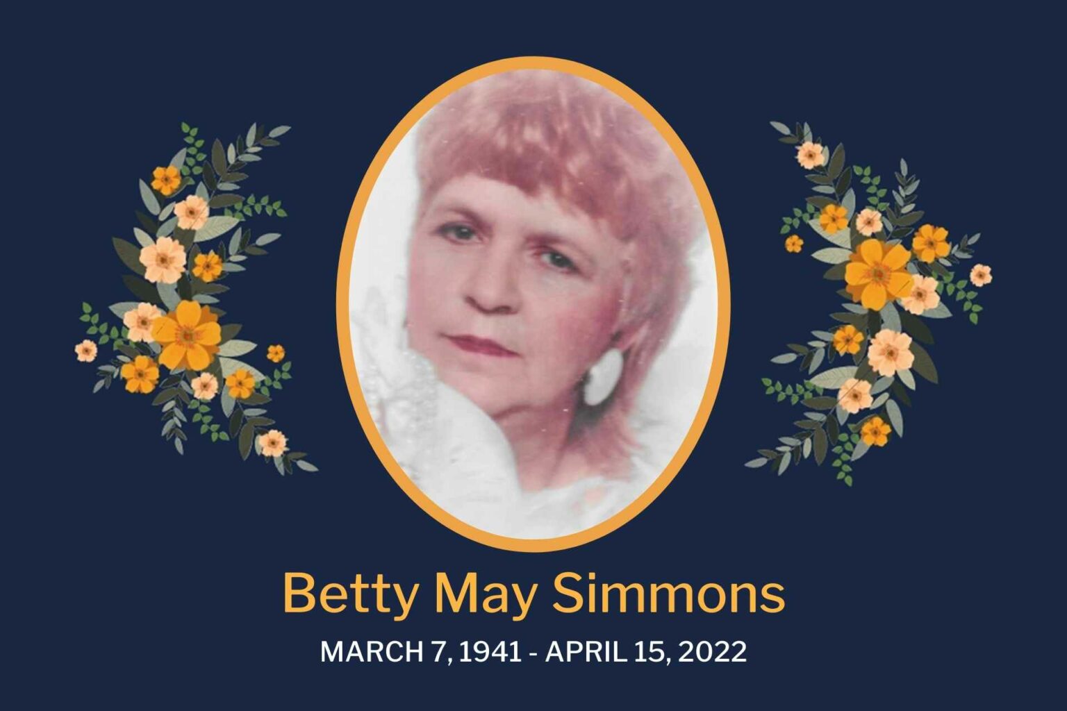 Betty May Simmons