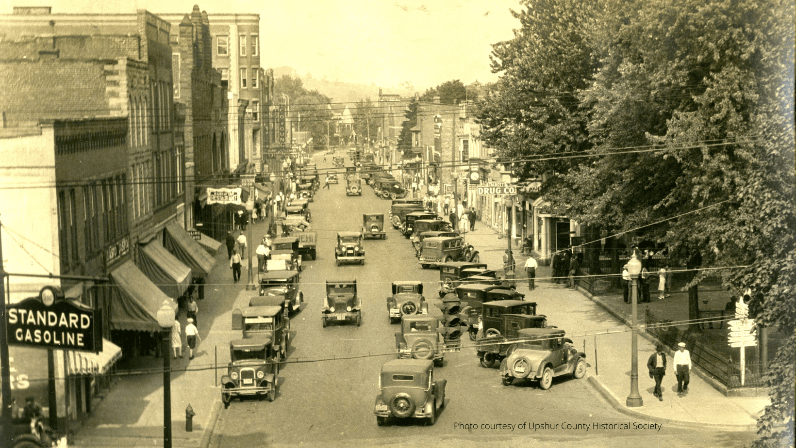 Buckhannon: Then & Now - Main Street Intersection