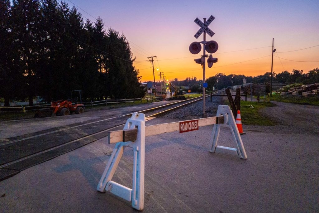 Update: Railroad Avenue has reopened