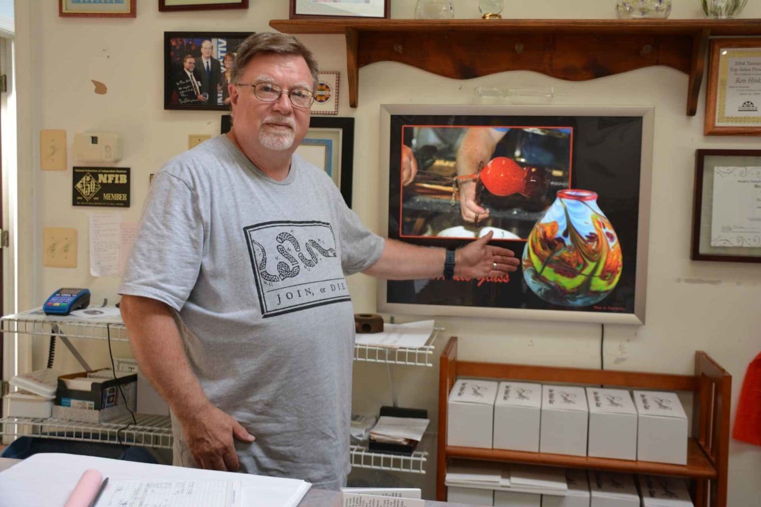 Memories and the magic of molding molten glass: Renowned artist Ron ...