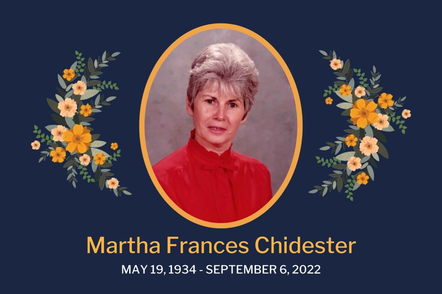 Martha Frances Chidester