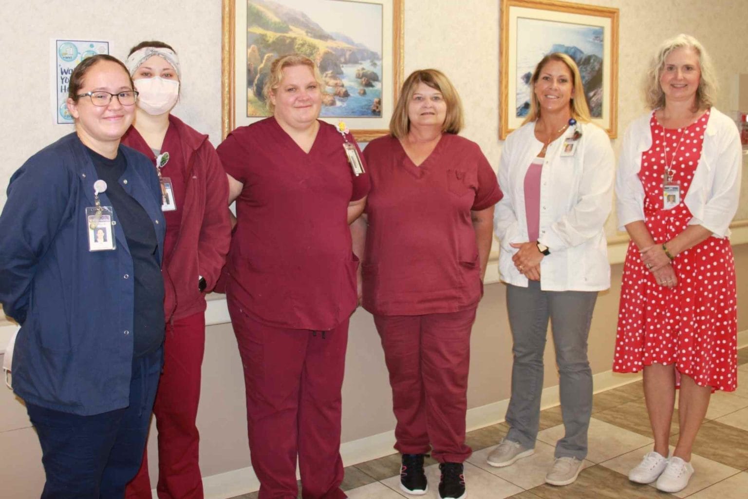 St. Joseph's Hospital recognizes its Nursing Care Facility staff