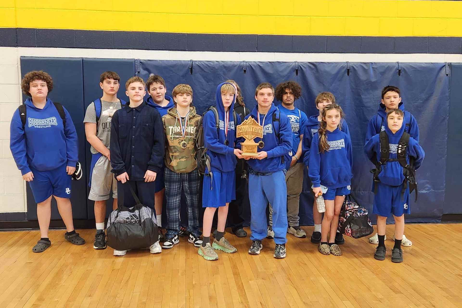 Wrestling Little Bucs Win Mid Mountain 10 Conference Championship Wrestling Little Bucs Win Mid Mountain 10 Conference Championship