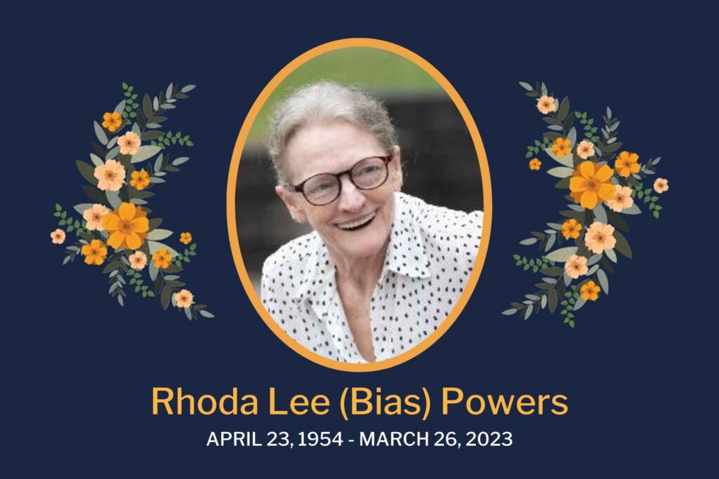 Rhoda Lee (Bias) Powers Rhoda Lee (Bias) Powers