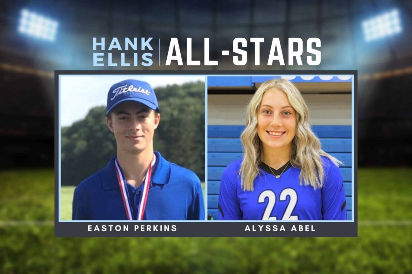 This week’s Hank Ellis All-Stars: Easton Perkins and Alyssa Abel This week’s Hank Ellis All-Stars: Easton Perkins and Alyssa Abel
