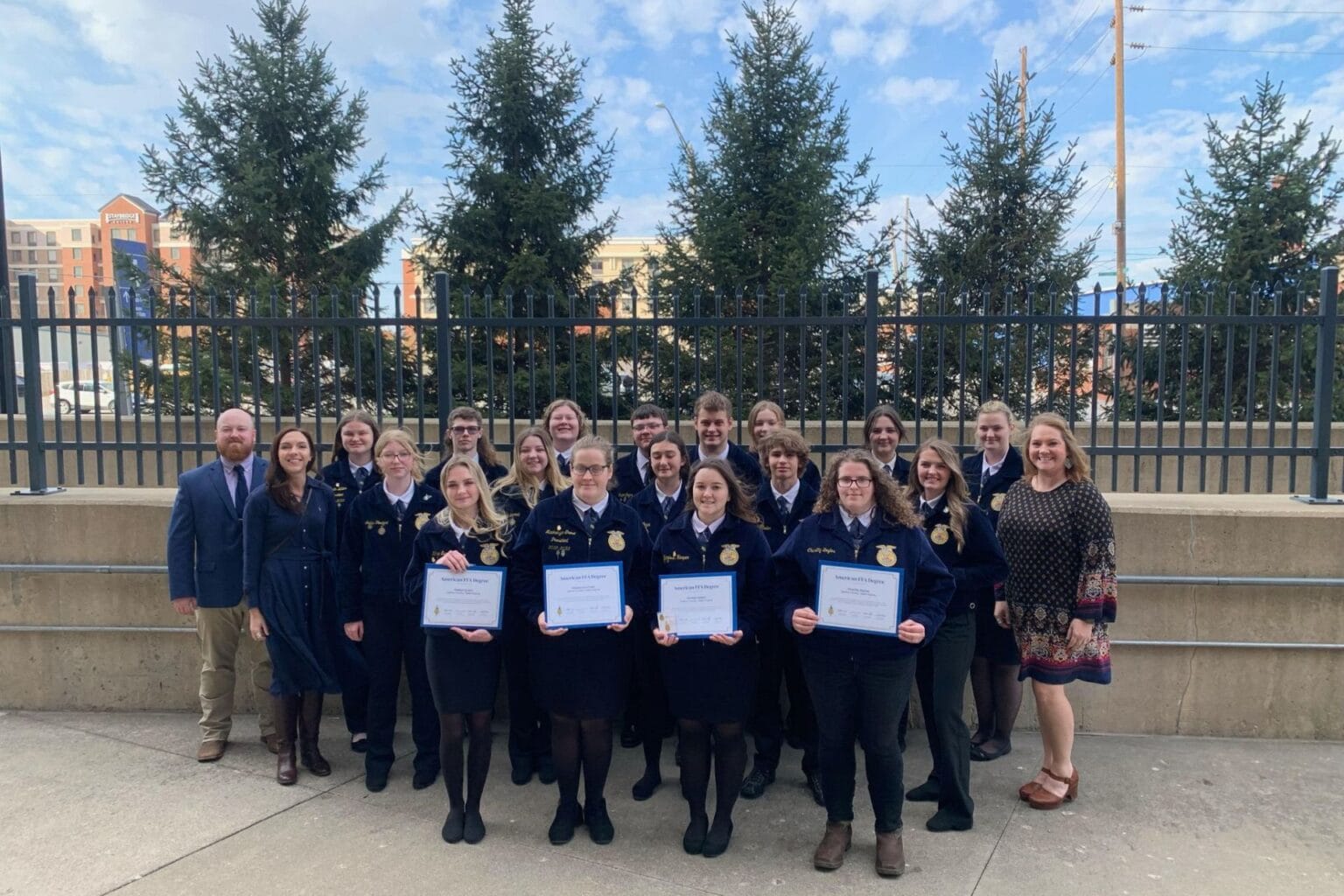 Five Upshur FFA members receive American Degree honors, Gold Standard