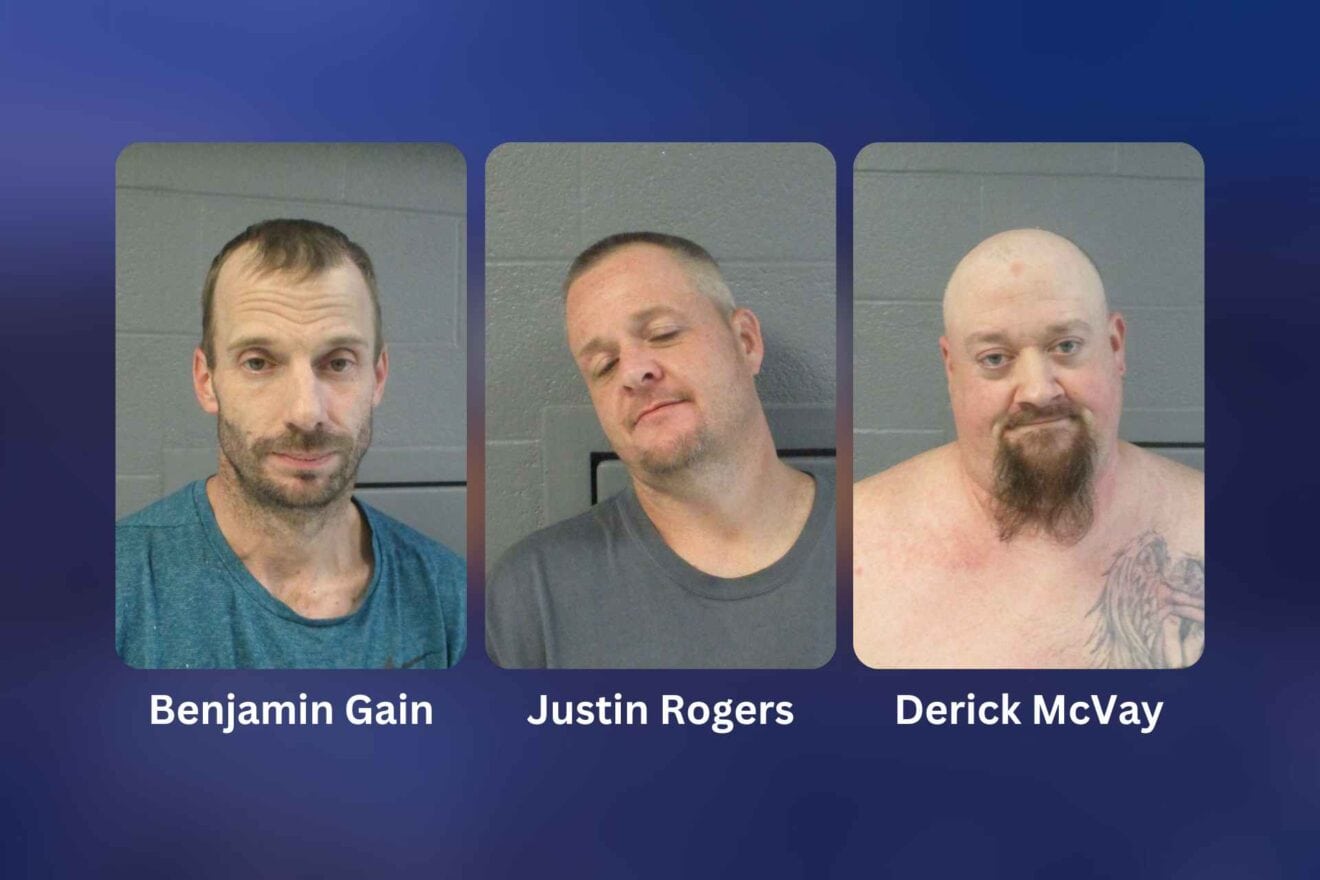 Three men face drug charge after deputies execute search warrant on ...