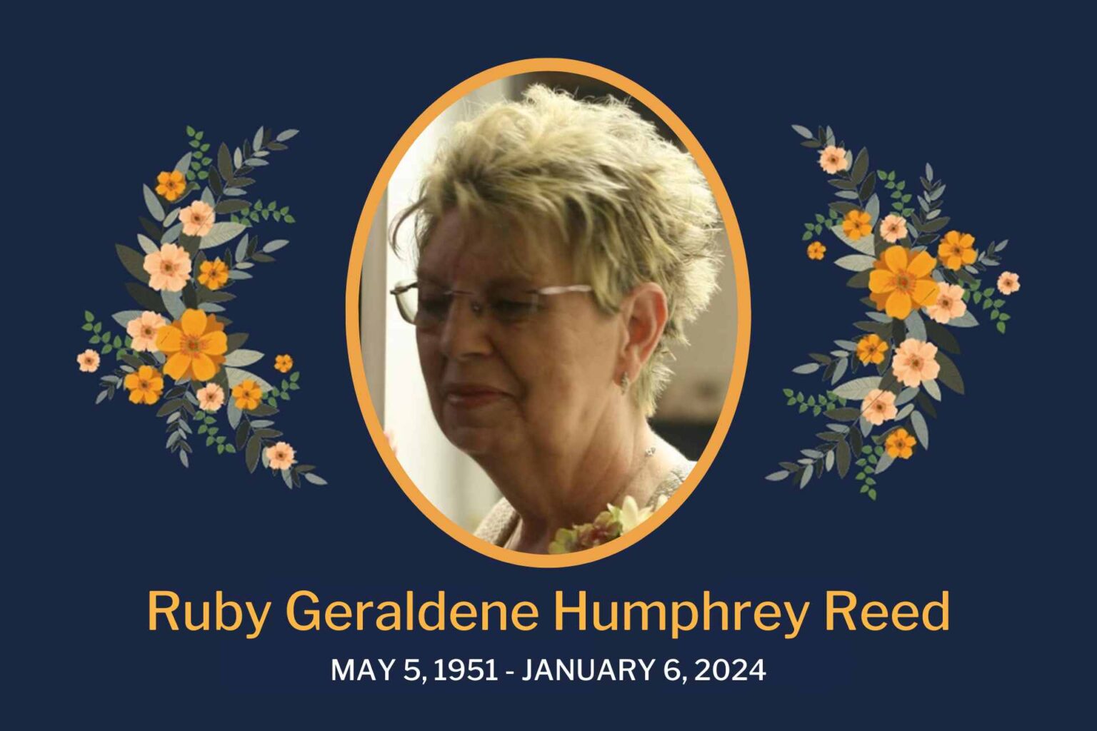 Ruby Geraldene Humphrey Reed Ruby Geraldene Humphrey Reed