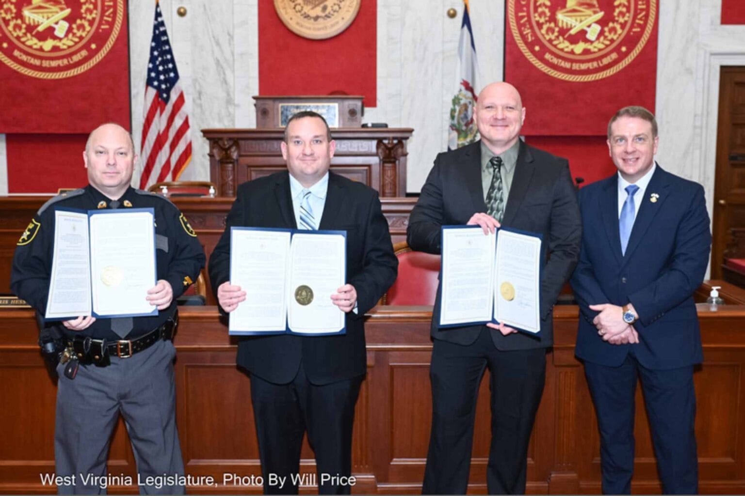 Two Upshur County officials to receive the Medal of Valor on Wednesday