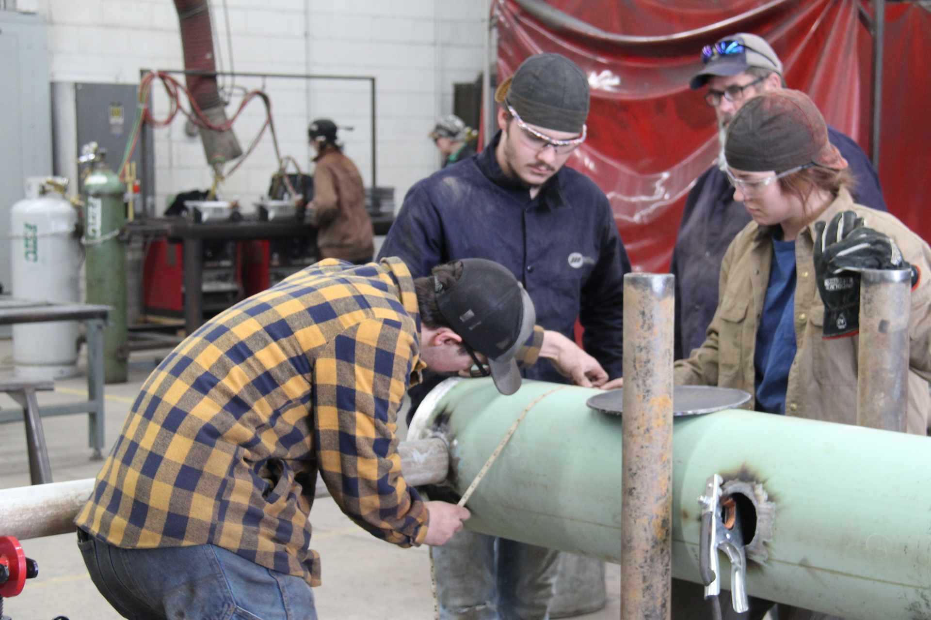 Forging futures: Fred Eberle's adult welding program shapes skilled ...
