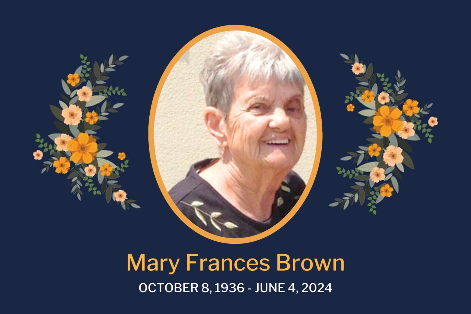 Mary Frances Brown Mary Frances Brown