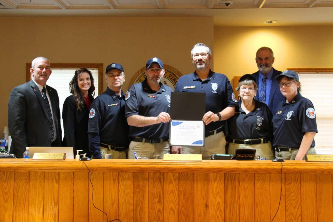 Upshur County Commissioners learn about the history of some local VIPs