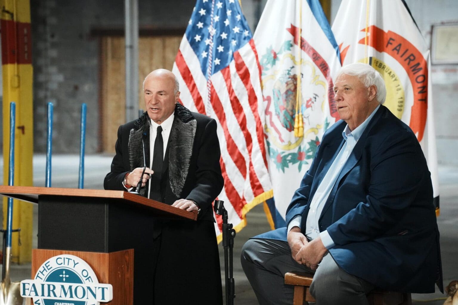 Gov. Justice, Sen. Capito and Kevin O’Leary break ground on $35 million ...