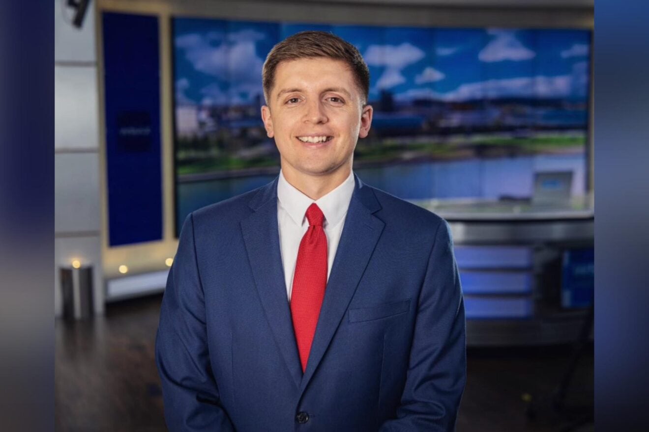 Meteorologist Dillon Gaudet comes home to West Virginia