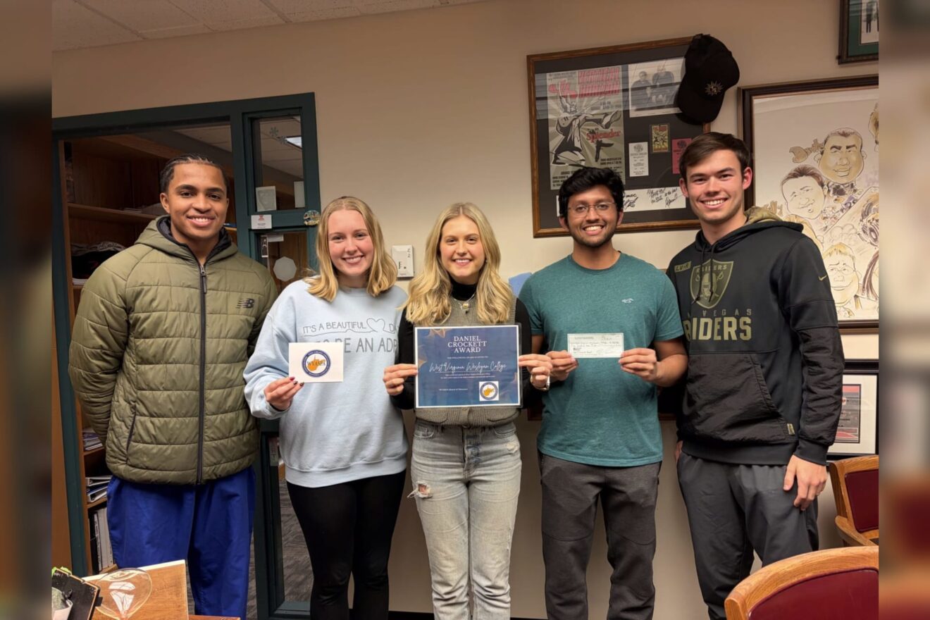 WVWC Student Senate receives statewide award for care packages initiative